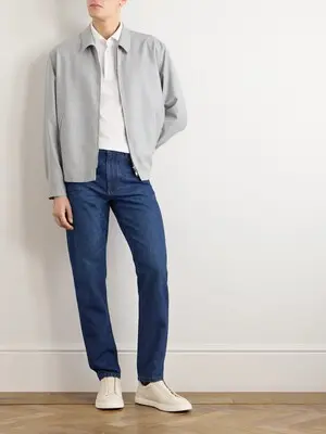 Zegna Slim-fit Jeans - Blue