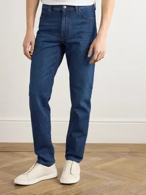 Zegna Slim-fit Jeans - Blue