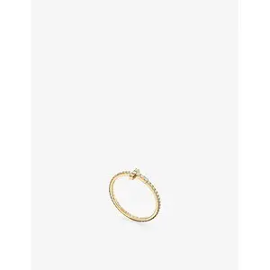 Tiffany & Co. T 18ct Yellow-gold Diamond Ring - Yellow Gold