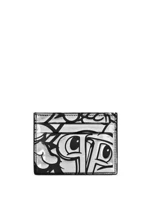 Philipp Plein Smile Cardholder - Grey