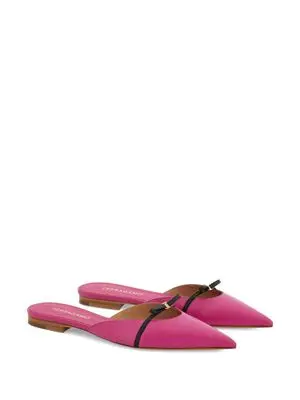 FERRAGAMO Mini Bow Mules - Pink
