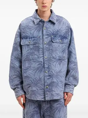 Palm Angels Palms Denim Shirt
