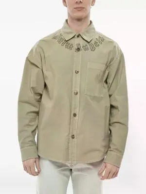 Palm Angels Printed Shirt - Neutrals