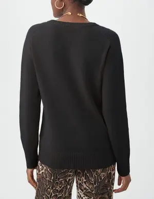 Trina Turk Evangeline Cashmere Sweater - Black