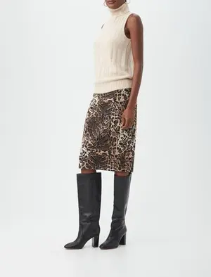 Trina Turk Onassis Knit Top - Sahara Stone