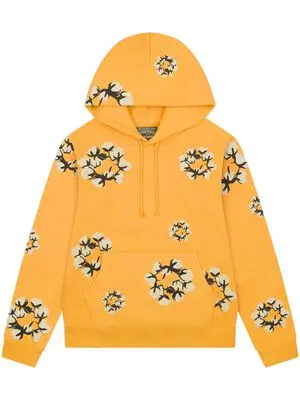 DENIM TEARS Cactus Tears Wreath Hoodie - Yellow
