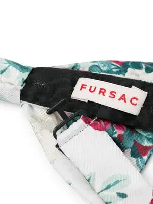 FURSAC Floral-print Bow Tie