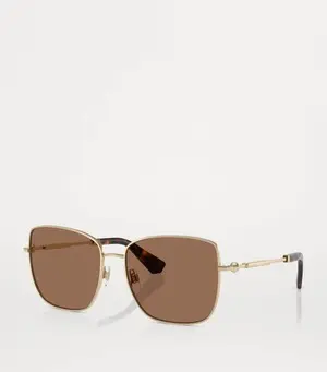 Burberry Pilot Sunglasses
