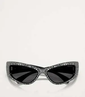 SWAROVSKI Sk6027 Sunglasses - Black