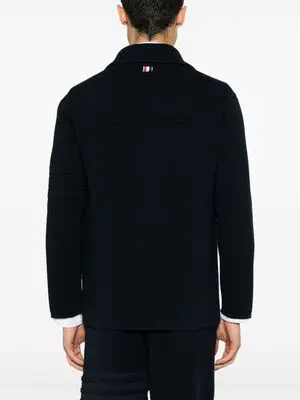 Thom Browne 4-bar Piqué-weave Jacket