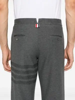 Thom Browne Mid-rise Tapered Trousers