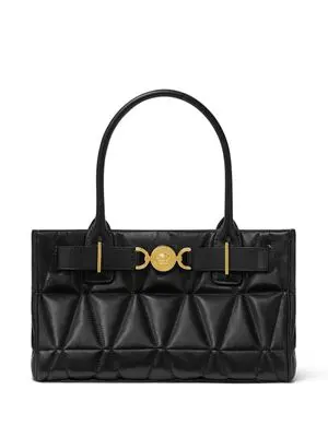 Versace Medusa '95 Quilted Tote Bag - Black