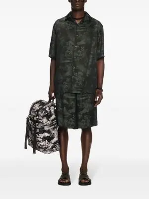 Off-White Fresco Bowling Shirt - Black