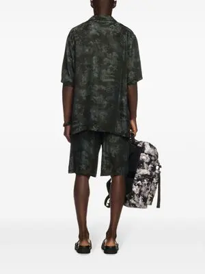 Off-White Fresco Bowling Shirt - Black