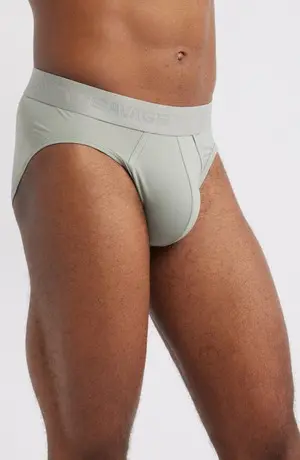 SAVAGE X FENTY Flex Performance Briefs - Deep Grey