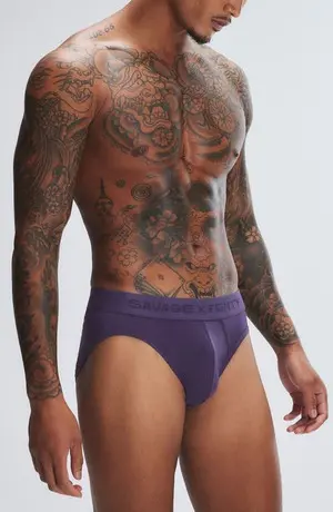 SAVAGE X FENTY Shadow Fit Briefs - Twilight Purple