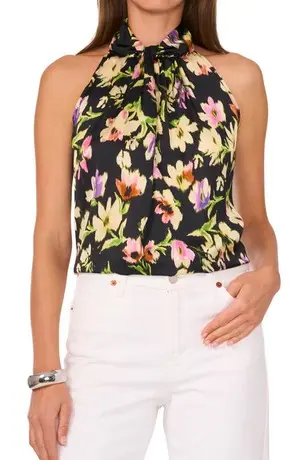 Vince Camuto High Neck Blouses