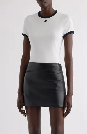 Courreges Trimmed Tops