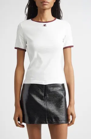 Courreges Cuffed T-shirts For Women