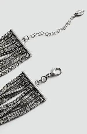 Mango Combined Crystal Choker Necklace