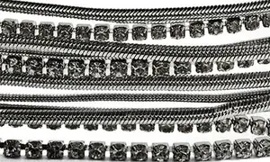 Mango Combined Crystal Choker Necklace