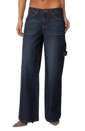 Edikted Wide Leg Jeans For Women