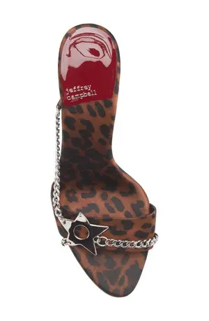 Jeffrey Campbell Soire Cheetah Print Sandal