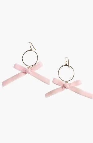 NICKEL & SUEDE Nickel & Suede Claras Statement Earrings Light Pink