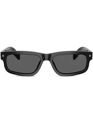 Prada Rectangle Sunglasses - Black