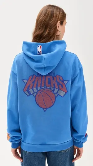 DANNIJOPRO Dannijo Ny Knicks Team Crewneck Hoodie