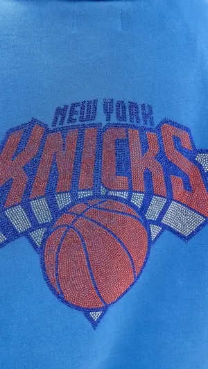 DANNIJOPRO Dannijo Ny Knicks Team Crewneck Hoodie