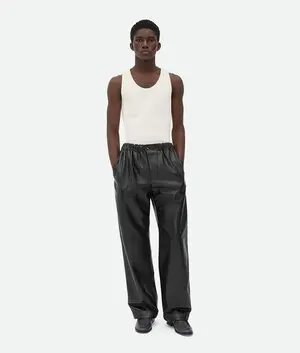 Bottega Veneta Leather Trousers