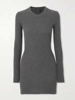Wardrobe.NYC Ribbed Mini Dress