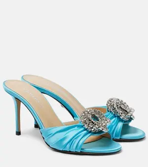 Mach & Mach Galaxy Embellished Mules