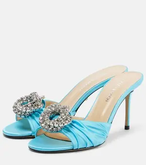 Mach & Mach Galaxy Embellished Mules