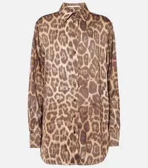 Stella Mccartney Animal Print Shirts For Women