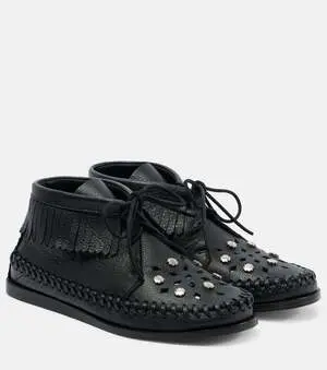 Isabel Marant Erkee Leather Moccasins