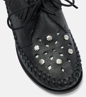 Isabel Marant Erkee Leather Moccasins