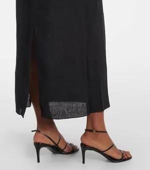 Johanna Ortiz Ruffled Midi Dress