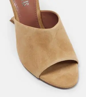 Paris Texas Nina 105 Suede Mules