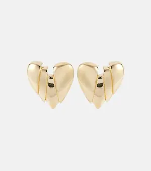 Amina Muaddi Brass Earrings