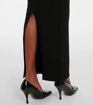 Khaite Basile Maxi Dress - Black
