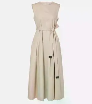 Beige Midi