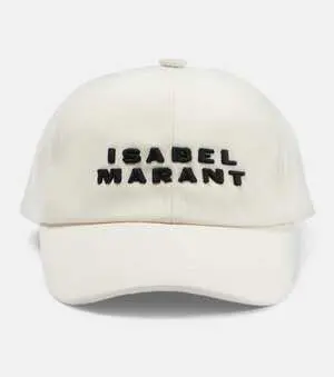 Isabel Marant Tyron Logo Baseball Cap - Beige