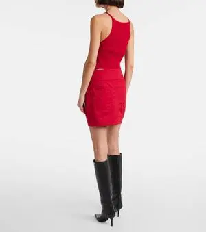 COURREGES Courrèges Signature Pointy Top - Red