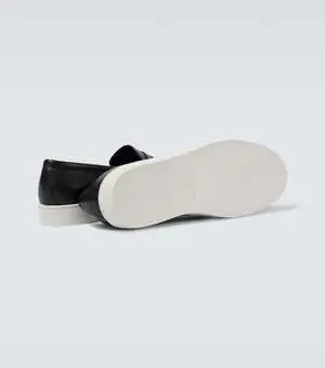 Manolo Blahnik Ellis Loafers - Black