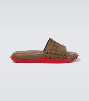 Christian Louboutin Logo Slides Slipper