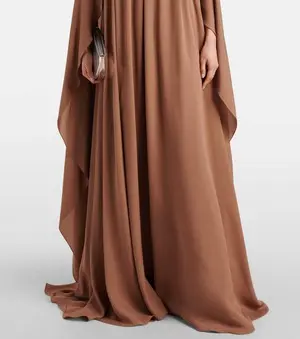 Elie Saab Silk Kaftan