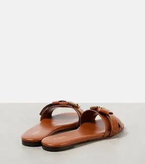 Chloé Mae Leather Slides