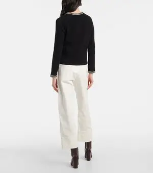 Max Mara Zenobia Cotton Cardigan - Black